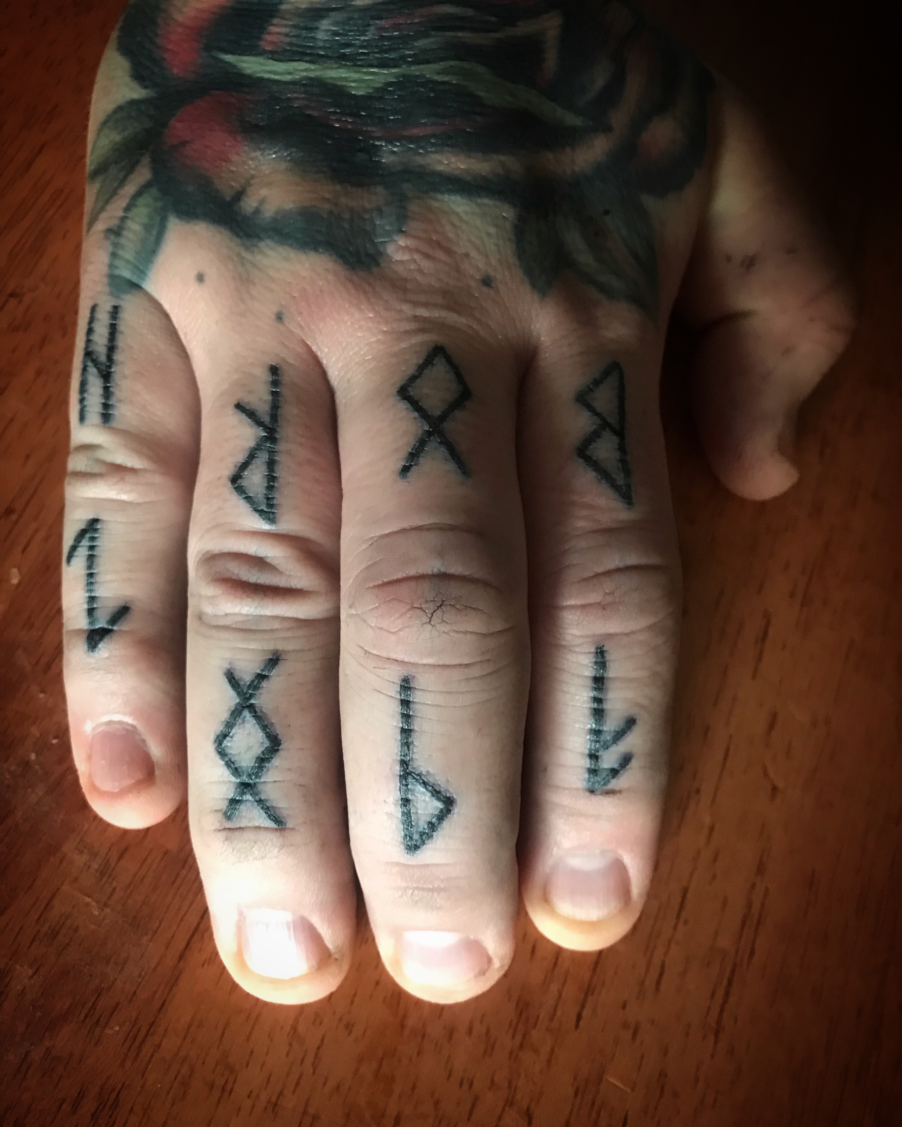 Viking runes tattoo day! – Everything is art, welcome to the jungle!
